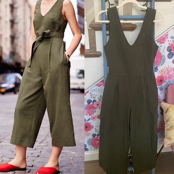Club Monaco | Pants & Jumpsuits | Club Monaco Torela Wrap Jumpsuit In ...